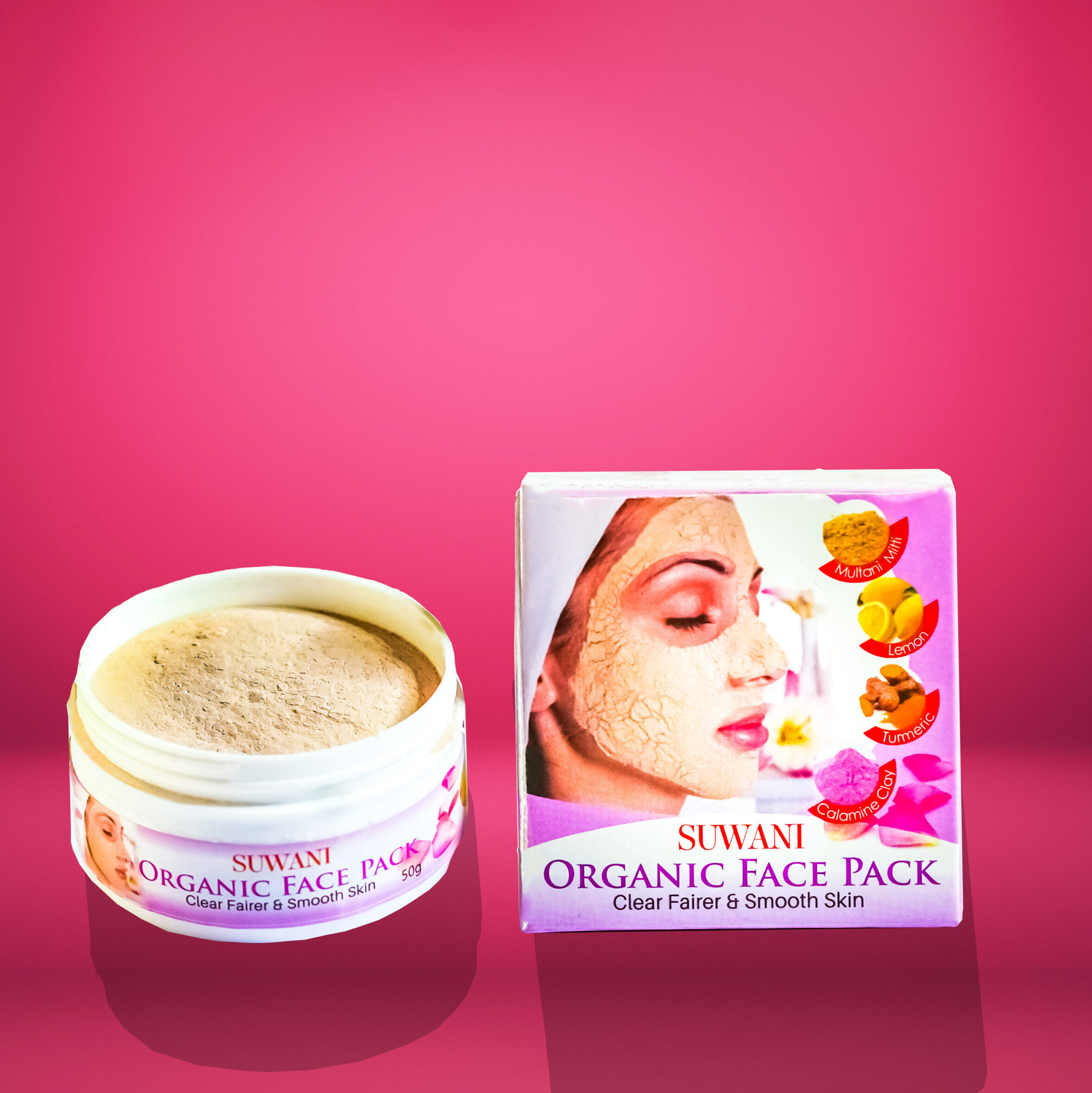Organic Face Pack - Suwani Health Care & Cosmetics (PVT) Ltd